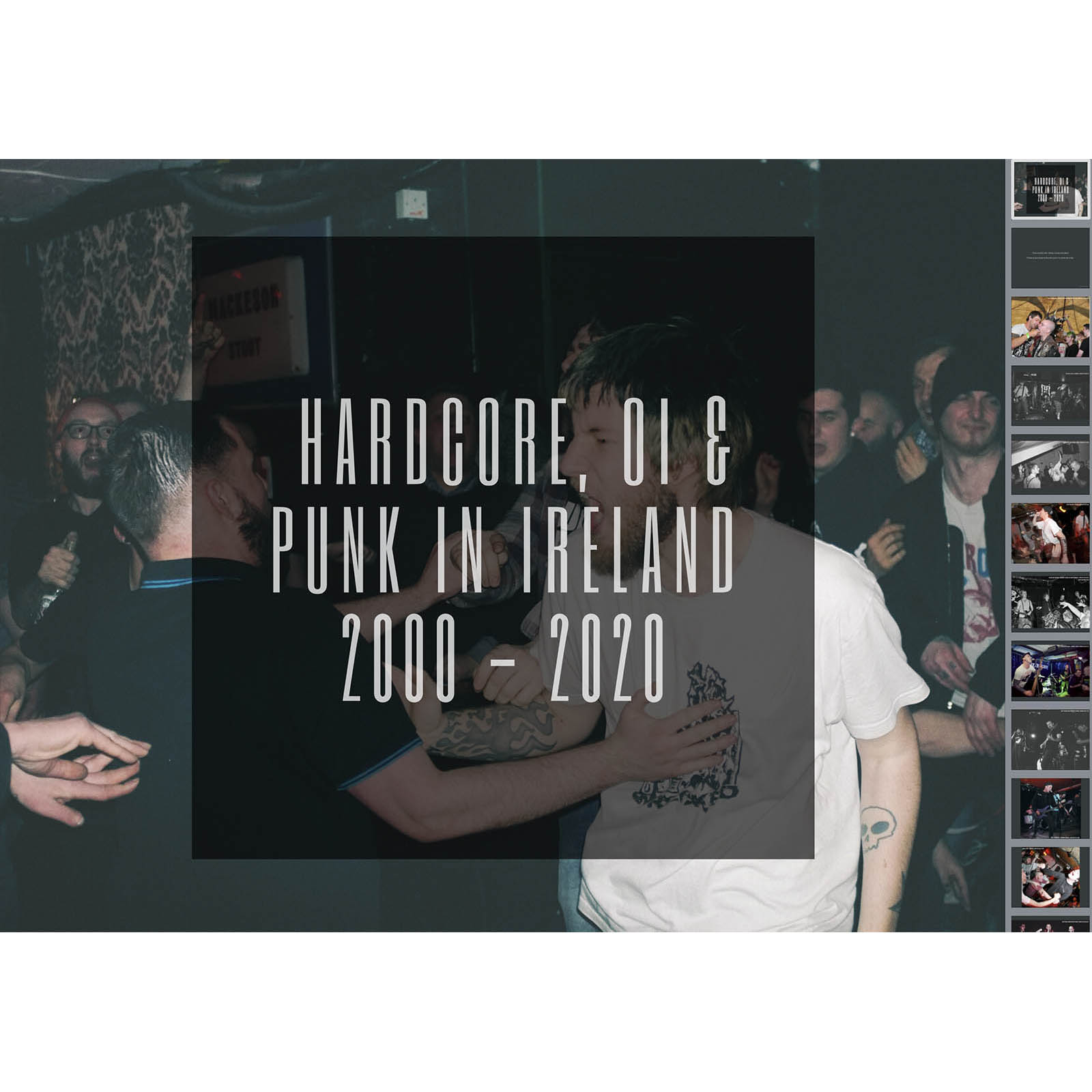 Lockdown photo book series: Hardcore, Oi, Punk of Ireland - HARDCORE TIMES