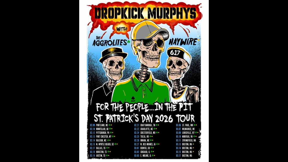 Dropkick Murphys with The Aggrolites and Haywire U.S. Tour - HARDCORE TIMES